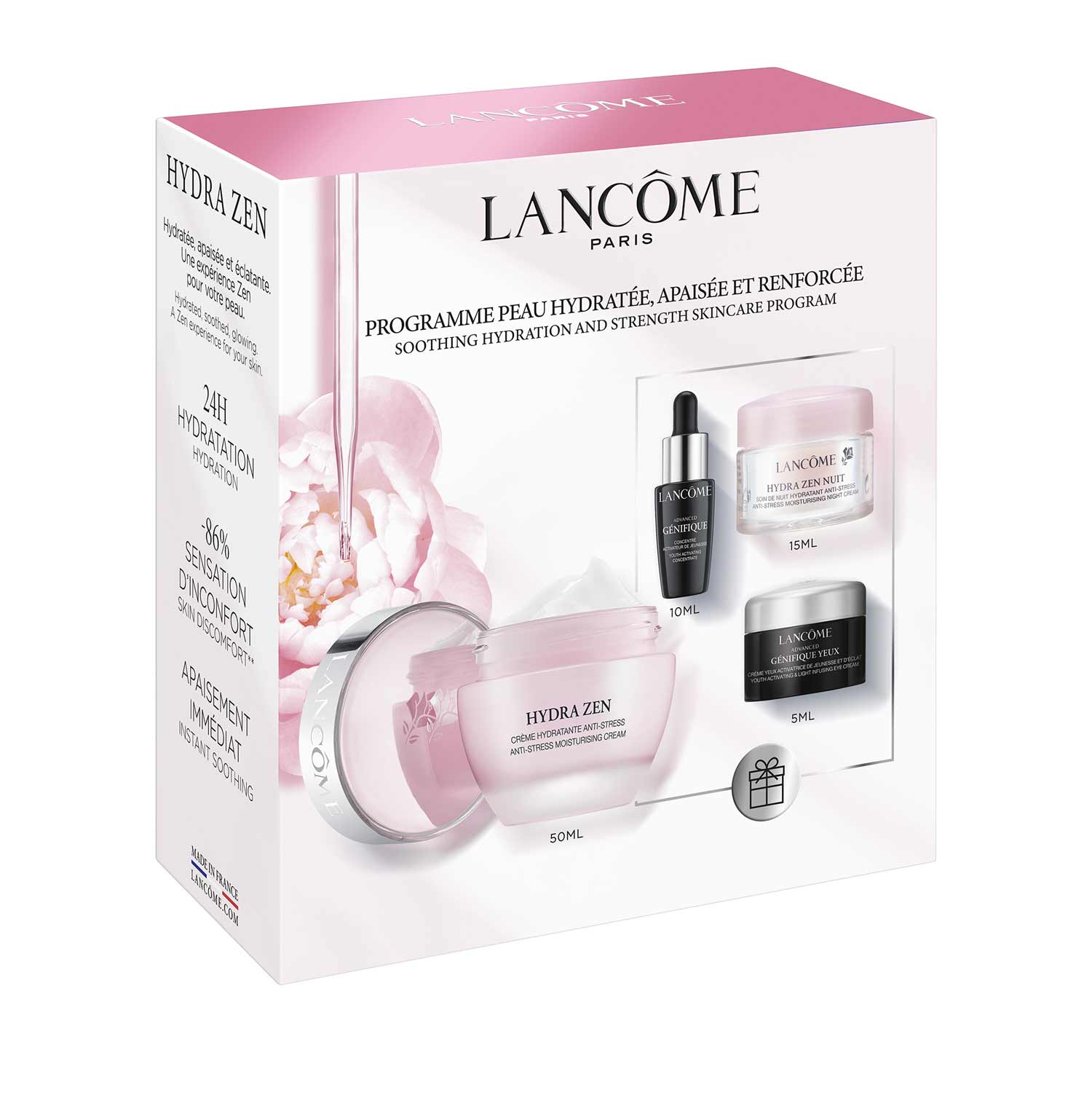Hydra Zen Cream 50ML Set - Advanced Anti-Ageing Routine Set | Lancôme ...